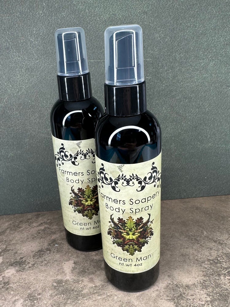 Green Man Body Spray | Farmers Soapery